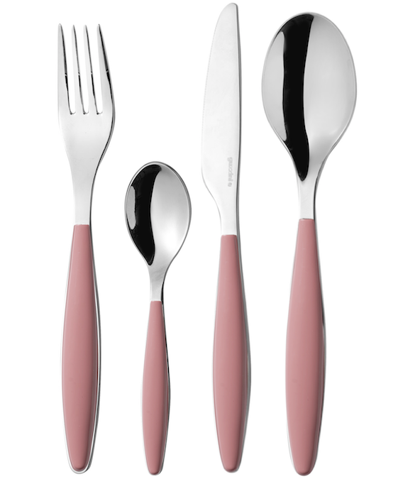 -20% Ménagère 24 pièces Guzzini Feeling Deep Pink