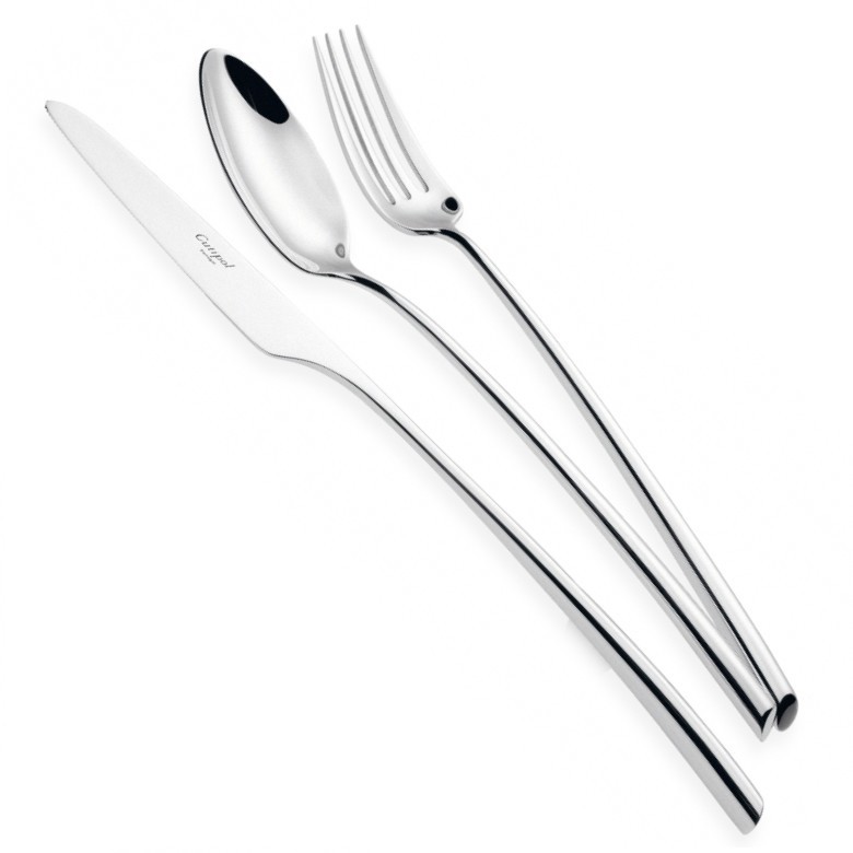 Ensemble de 24 pièces en inox, Line Cutipol