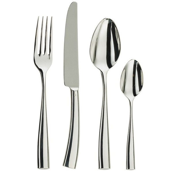 Set de 50 pièces Couverts Silhouette Couzon inox miroir
